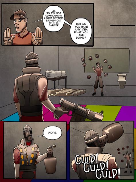 newest pages of my tf2 fancomic some parts of this are the end of