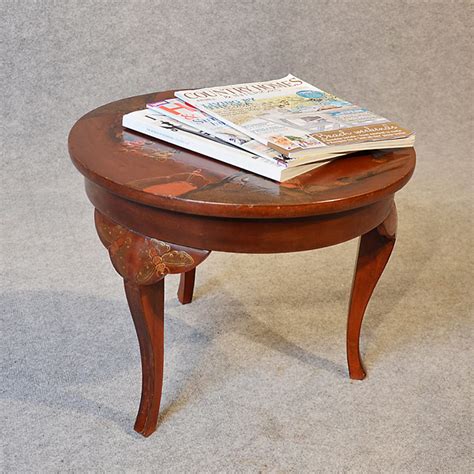 Oriental Small Coffee Table Occasional Side Lamp As272a688 1839 Antiques Atlas