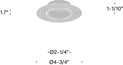 Mud Ring Ø2 14″ Prado Invisible Home Technology