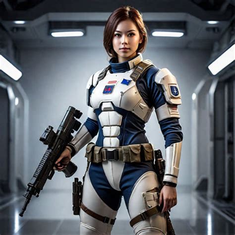 Futuristic Female Soldier 3 By Eastwood04 On Deviantart