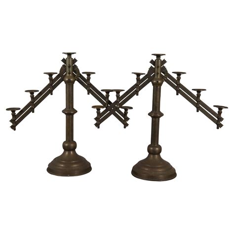 Large Victorian Iron Church Prayer Candle Stand Altar At 1stdibs
