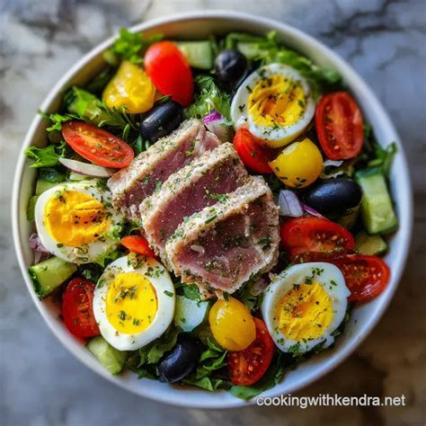Tuna Nicoise Salad In 35 Minutes Traditional Cooking