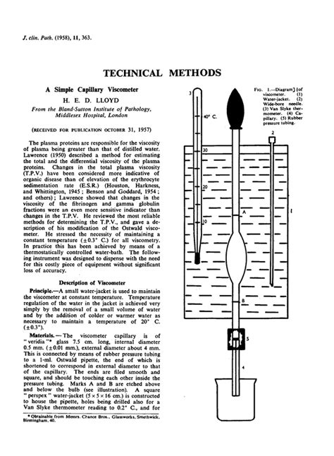 How To Use A Capillary Viscometer At Wade Diaz Blog