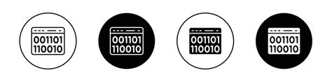 Binary Circle Vector Art Icons And Graphics For Free Download