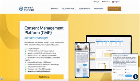 Accessibility Widget Demo Consentmanager
