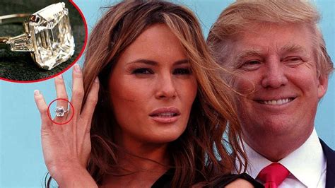 Know Everything About Melania Trump Engagement Ring Live Enhanced