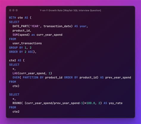 Sql Dataanalysis Cte Windowfunctions Datascience