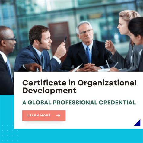 Certificate In Organizational Development Global Management Academy