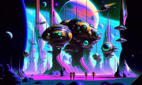 Alien City Wallpapers 4k Hd Backgrounds On Wallpaperbat