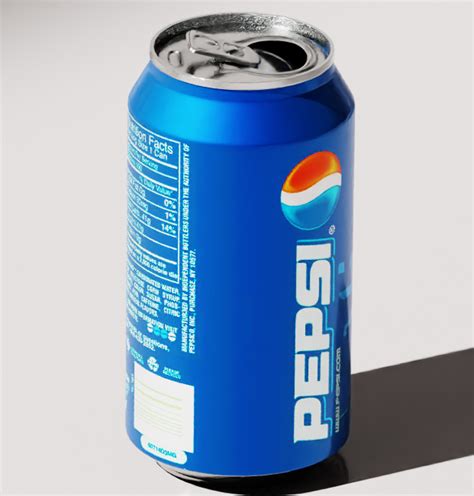 Blender易拉罐百世可乐blender模型 布的网24 Blender布的