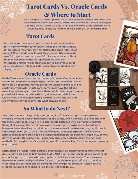 Introduction To Tarot And Oracle Decks Everything You Need To Know
