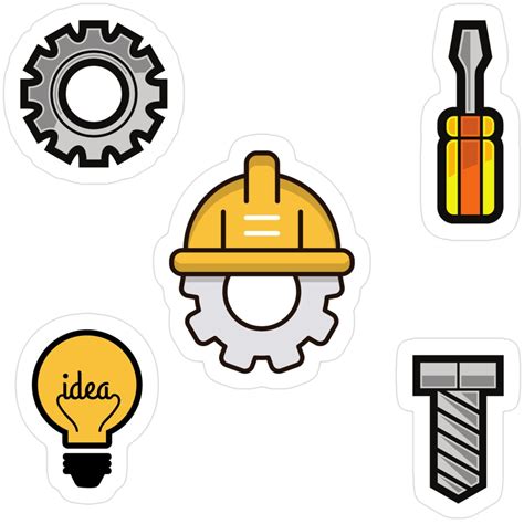 Engineer Sticker Packs Sticker Engineering Stickers Materials Engineering