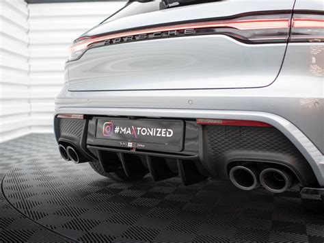 Rear Valance Porsche Macan Mk 1 Facelift 2 Maxton Design Uk