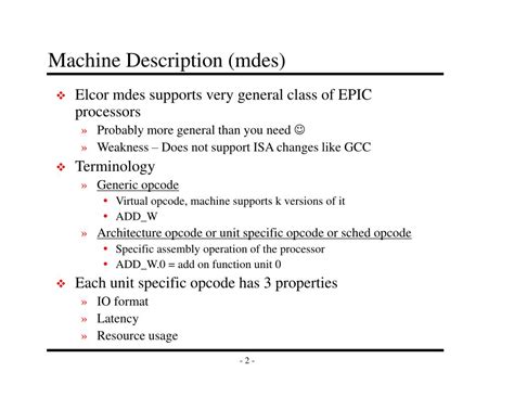 Ppt Eecs 583 Lecture 15 Machine Information Scheduling A Basic