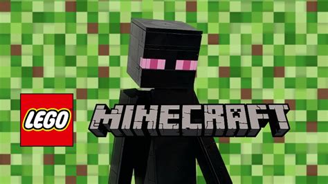 Enderman Big Lego Minecraft Figure Youtube