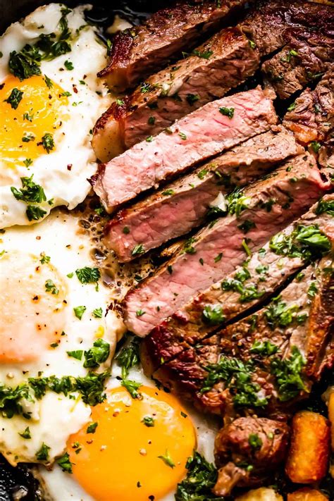 Steak And Eggs Recipe Diethood