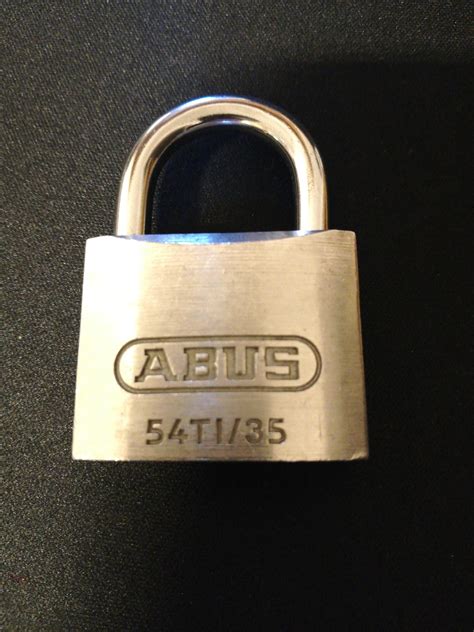 I Dont Know How I Unlocked This Abus Titanium 54ti 35 Is There