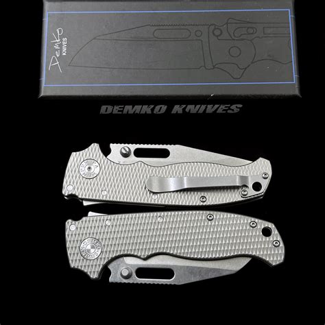 Demko Ad20 Knives Titanium Alloy Folding Knife