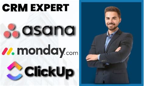 be your clickup expert monday crm zapier automation asana by bey tech