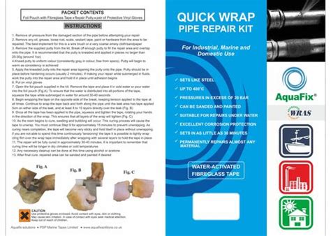 Zeroleak Pipe Repair Kit At Best Price Zeroleak Pipe Repair Kit