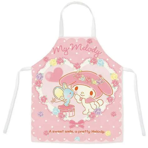 Delantal Sanrio Home Hello Kitty Kuromi Cinnamoroll Studio Craft Class