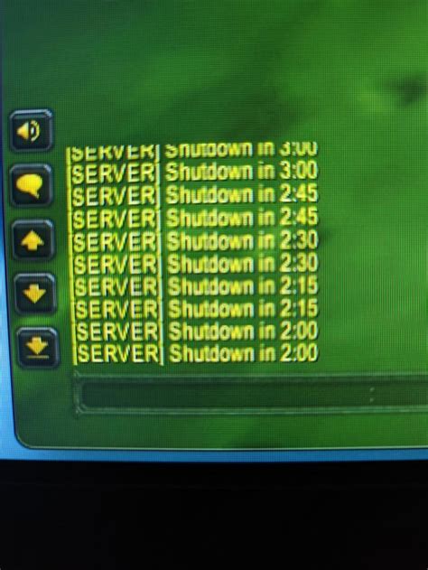 Server Shut Down Rgrobbulus