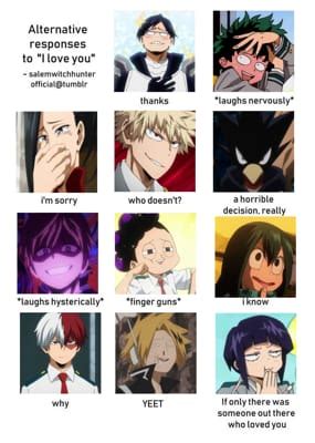 Which Mha Character Would K Ll For You Quiz Quotev