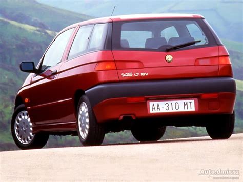 Alfa Romeo 145 - расход топлива Альфа Ромео 145, клиренс, габариты ...