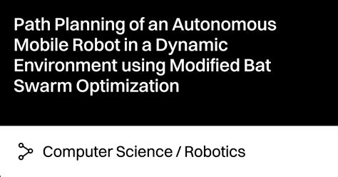 path planning of an autonomous mobile robot in a dynamic environment