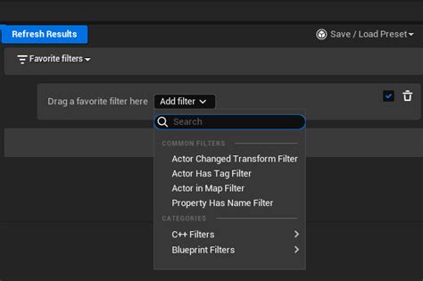 level snapshots in unreal engine unreal engine 5 6 documentation