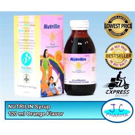 Nutrilin Syrup Orange Ml D Shopee Philippines