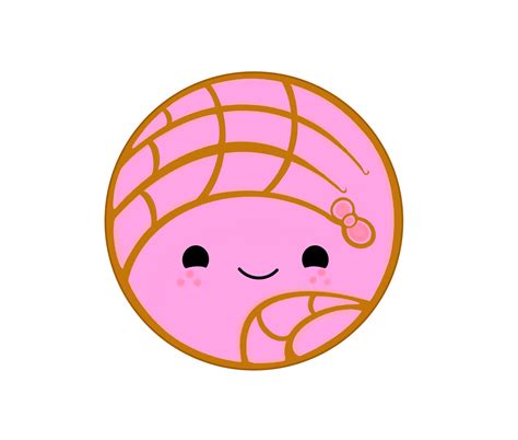 Pink Concha Pan Dulce On Behance