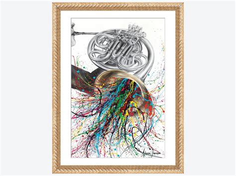 French Horn Art