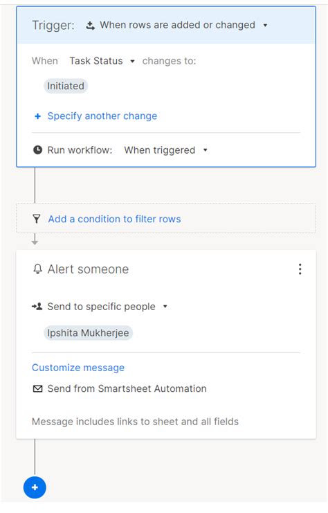 Help Needed Workflow Not Triggering Smartsheet Community