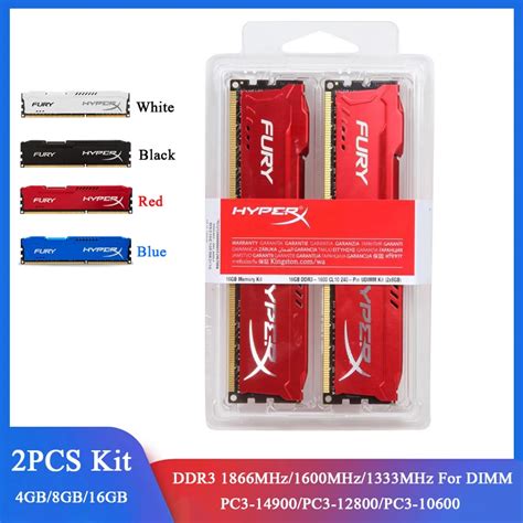 Memoria Ddr3 8gb 2x4gb 16gb 2x8gb Kit Ram 1866mhz 1600mhz 1333mhz Desktop Ram 240pins 1 5v