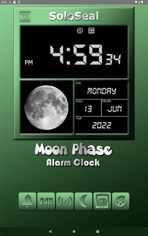 Android Için Moon Phase Alarm Clock Apk İndir
