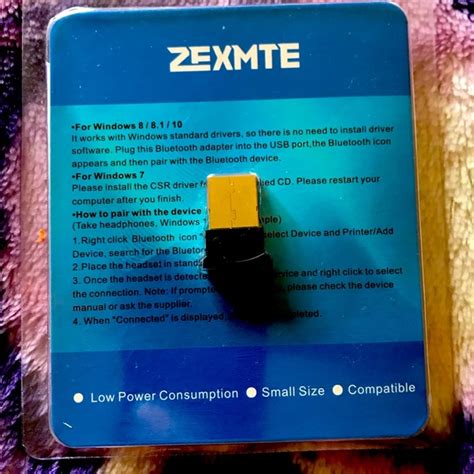 Computers Laptops Parts Zexmte Bluetooth Usb Adapter Csr Usb Dongle Bluetooth Receiver