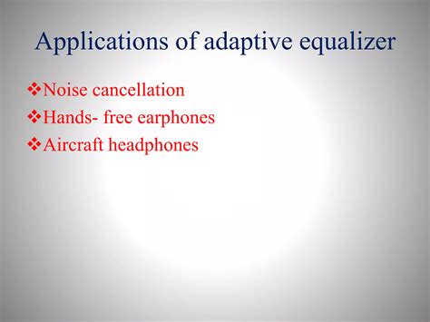 Adaptive Linear Equalizer Pptx