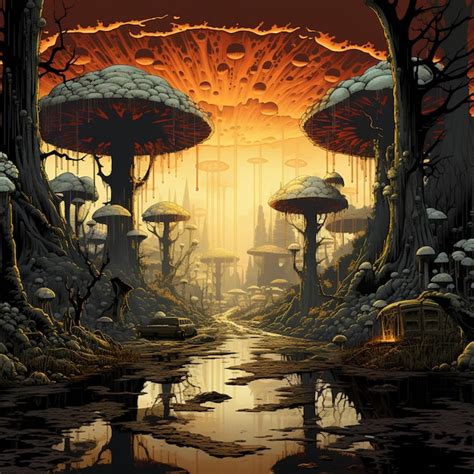 Premium Ai Image Fantasy Tree Premium Ai Image Fantasy Tree