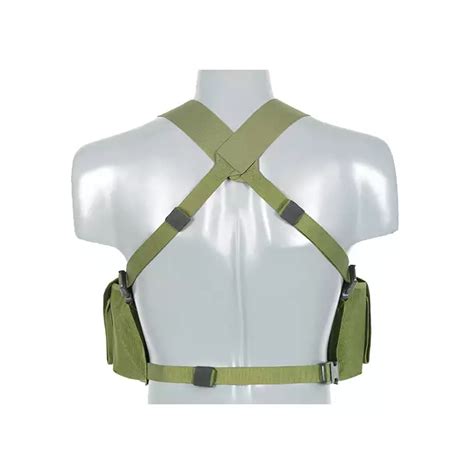 Navy Seal Chest Rig W M16ak47m14 Pouches Olive 8fields Classic