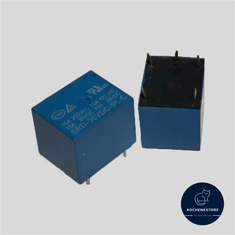 Jual Relay Songle 5v 10a Srd 05vd Sl C 5 Pin Kaki Arduino Shopee Indonesia