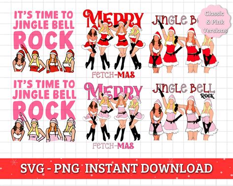 Mean Girls Christmas Bundle Mean Girls Christmas Jingle Bell Rock Png