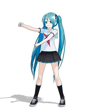 Hatsune Miku Hatsune Hatsune Miku Anime Dancing