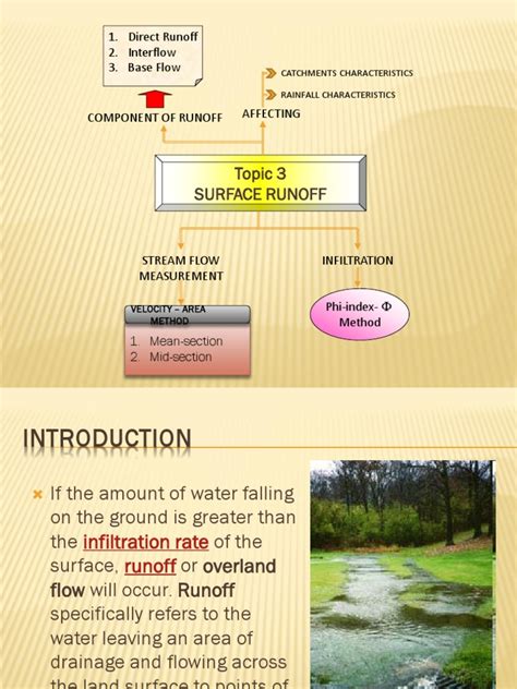 Runoff Measurement Methods Overview Pdf Drainage Basin Surface Runoff