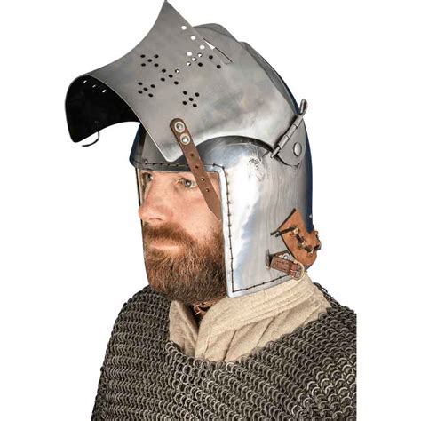 Bascinet Helmet Polished