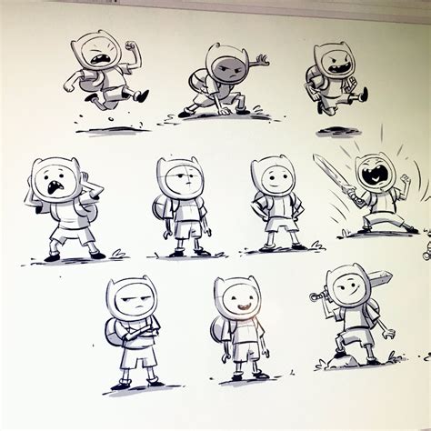 Adventure Time Sketches By Dereklaufman On Deviantart Artofit