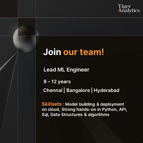 Dipika Ghosal On Linkedin Hiring Leadmlengineers Mlplatform Applynow Mlplatform