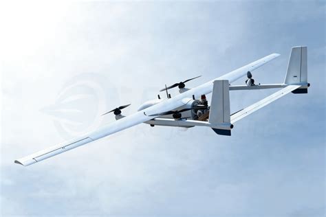 Vtol Fixed Wing Drone Long Range Hybrid Uav For Mapping Survey