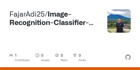 Github Fajaradi25image Recognition Classifier Using Convolutional Neural Network