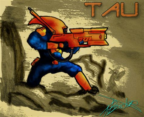 Tau Coloured By Verzias Fanart Central